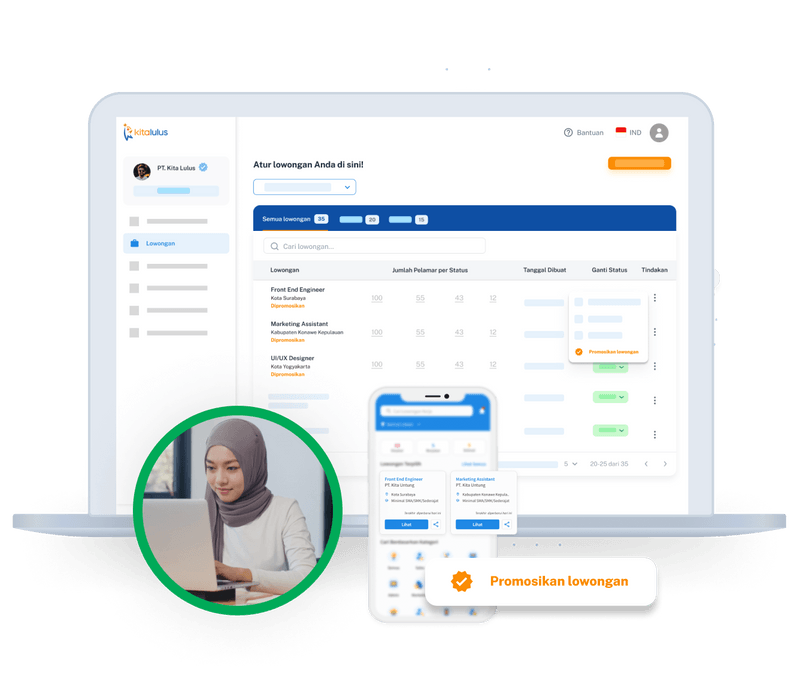 Fitur Premium Recruitment - KitaLulus